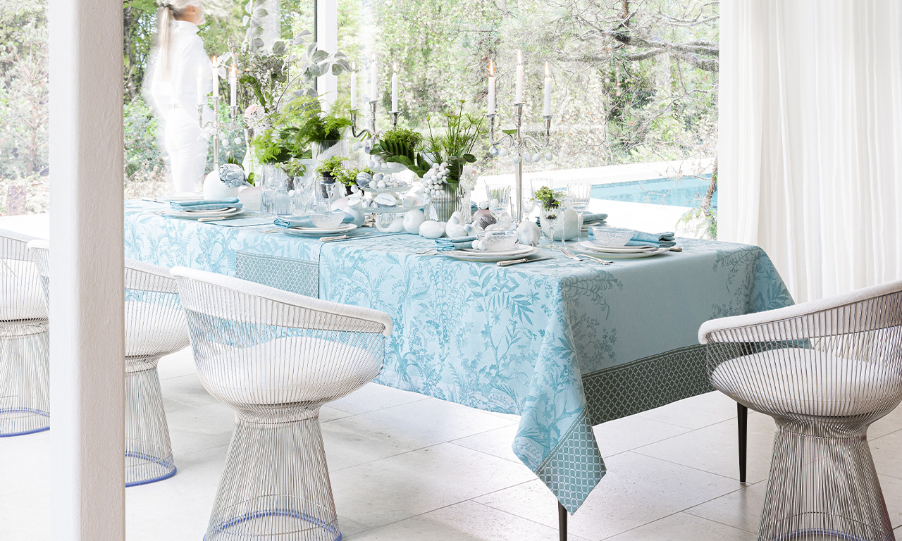 Tischdecken aus hochwertigem Stoff - Made in France | Le Jacquard Français